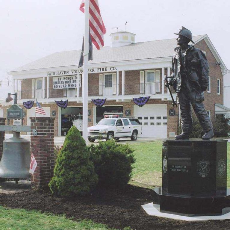 100th Anniversary Fair Haven Fire Department Memorial - Hanlon Sculpture