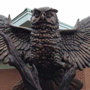 Owl - Rowan University - Hanlon Sculpture