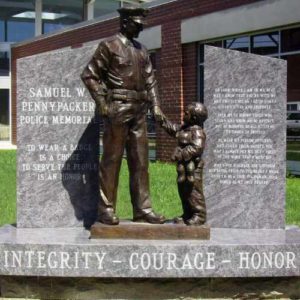 Samuel W Pennypacker Police Memorial - Hanlon Sculpture